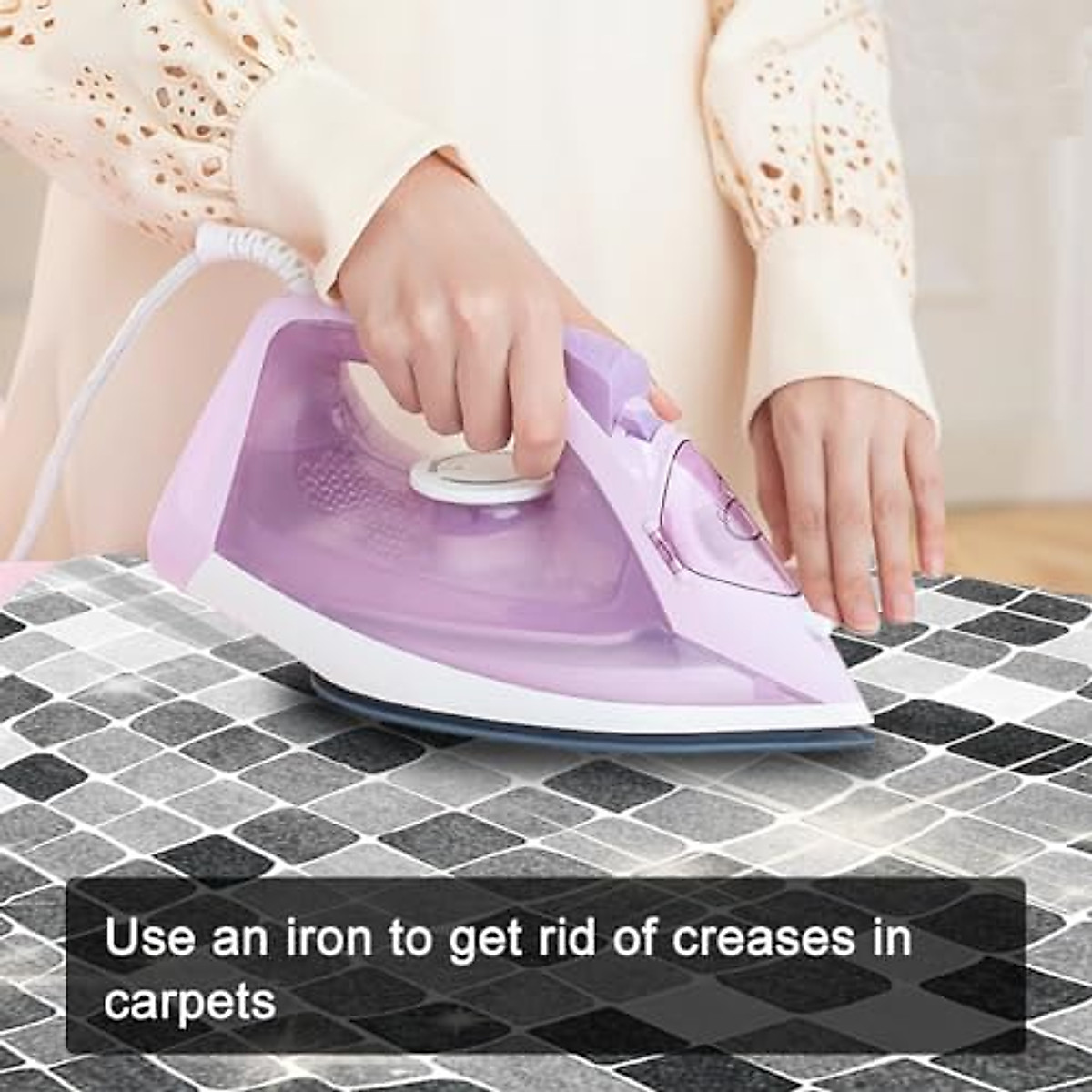 Round Area Rugs,Disco Super Soft Retro Non-Slip Carpet Door Mat for Bathroom Bedroom Bath Bedside Floor Mats (Grey,4 Feet)…