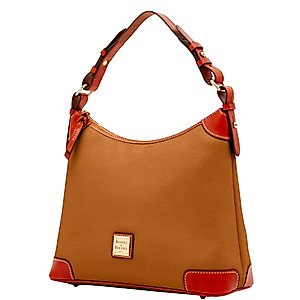 Dooney & Bourke Handbag, Pebble Grain Hobo Shoulder Bag - Sand