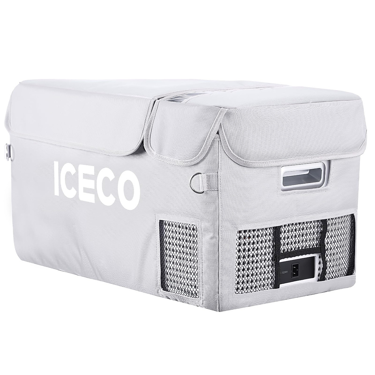 ICECO Insulated Protective Cover for GO20 21 Quart Insulated Transit Bag Portable Refrigerator Freezer Fridge 12 Volt Car Refrigerator Cover