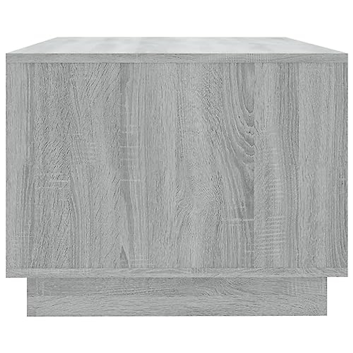 QJBSAVVA Coffee Table Gray Sonoma 40.2"x21.7"x16.9" Engineered Wood,Floor Standing Table Table for Living Room Cocktail Table Suitable for Meeting Rooms, Reception Rooms, Offices