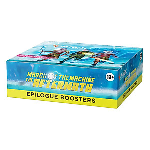 Magic: The Gathering March of the Machine: The Aftermath Epilogue Booster Box | 24 Packs (120 Magic Cards)