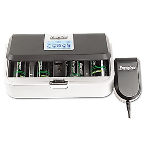 Energizer Products - Energizer - Family Battery Charger, Multiple Battery Sizes - Sold As 1 Each - Charges AA, AAA, C, D and 9V batteries