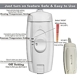 DEOMAN Pet Heating Pad for Small Dogs Cats Heated Bed mat Indoor Electric Cat Heating pad Waterproof Dog Heating pad Chew Proof Cord,Easy Clean