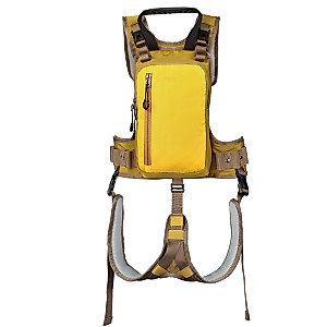 QOGIR Ski Harness for Kids: Learn to Ski Safely and Teach Your Child The Speed Control of Skiing and Snowboarding, Ski Snowboard Harness Trainer with Mini Backpack and Adjustable Seat Harness