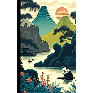 2023-2024 PLANNER: "ASIAN PANDA" Weekly planner. September 2023 to August 2024. Weekly. Annual, monthly and weekly calendar. Timetable. 6 x 9 inches. 139 pages.