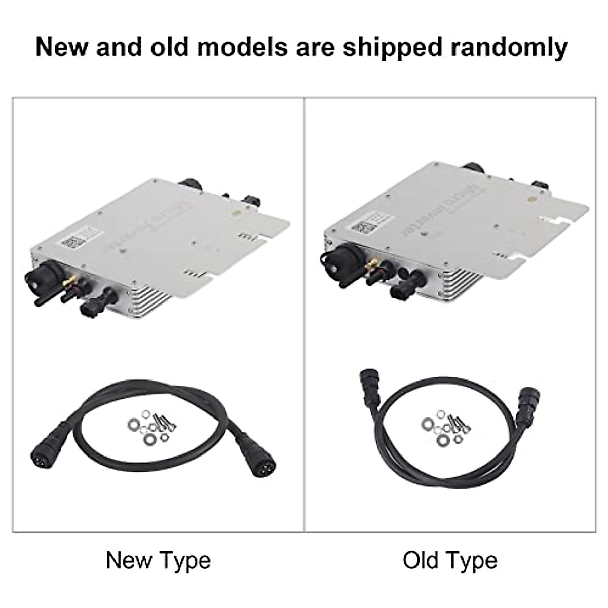 700W Micro Inverter Solar Grid Tie Microinverter IP65 WiFi Control Self Cooling 120/230V Automatic Identification Power Inverters