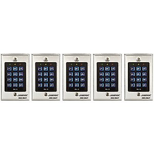 Securitron Single Gang Digital Keypad System with Illuminated Keys, 99 User Code Capability
