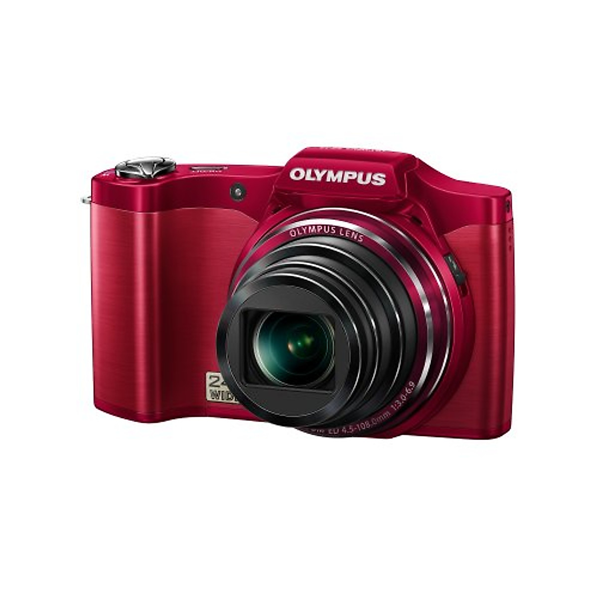 Olympus SZ-14 Red Digital Camera - International Version (No Warranty)