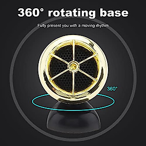 DriSentri Car Speakers, 1200W Car Dome Tweeter, 2pcs Universal 12V Tweeters Mini Horn Music Dome Loudspeaker Audio Speaker for Car Audio System, Car Audio Tweeters