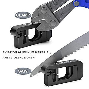 Tukeirt Motorcycle Lock - Adjustable Anti Theft for Motorcycles Mopeds Motorbikes Scooters ATVs Dirt Bike Street Bike Braking The Front Wheel Use on Grip Brake Handlebar(Black)