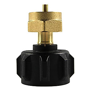 KOMAN Propane Refill Adapter for 1lb Propane Tanks ，Fill 1 Pound Bottles from 20lb Tank，Fits QCC1 / Type1 Propane Cylinder, 1lb Propane Tank Refill Adapter, Gas Cylinder Tank Coupler