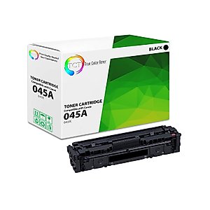 TCT 045A Black Toner Cartridge - Premium Compatible Replacement for Canon 045 Black Works with Canon Color ImageClass MF634CDW MF632CDW LBP612CDW Printers (1,400 Pages)