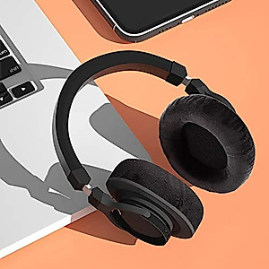 OSALADI 2pcs Headset Earpads Replacement Sponge Headphones Cushions Memory Foam Ear Pad Covers Earphone Pillow Parts Compatible with Beyerdynamic T70P T5P T1 DT990 DT880 Black