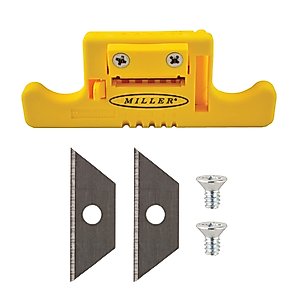 Miller MSAT 5 Wire-Stripper Tool Bundle with 2 Replacement Cutting Blades, Easily Portable Midspan Access Tool, 3-Piece Set