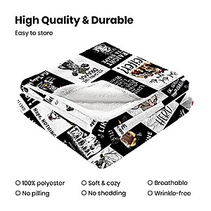 Cows Farmhouse Animal Funny Blankets Cow Throw Blanket for Bed Sofa Couch Soft Warm Lightweight Gift for Kids Teens Adults 50''x60'' (50''x60'', Cow)