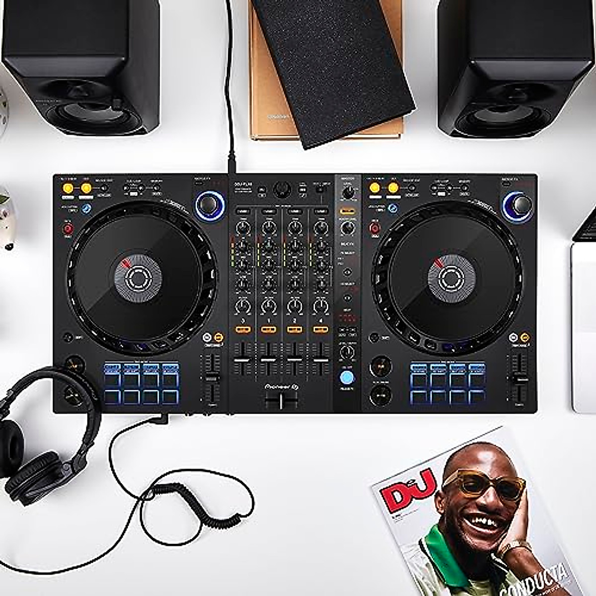 Pioneer DJ DDJ-FLX6 4-deck Rekordbox and Serato DJ Controller