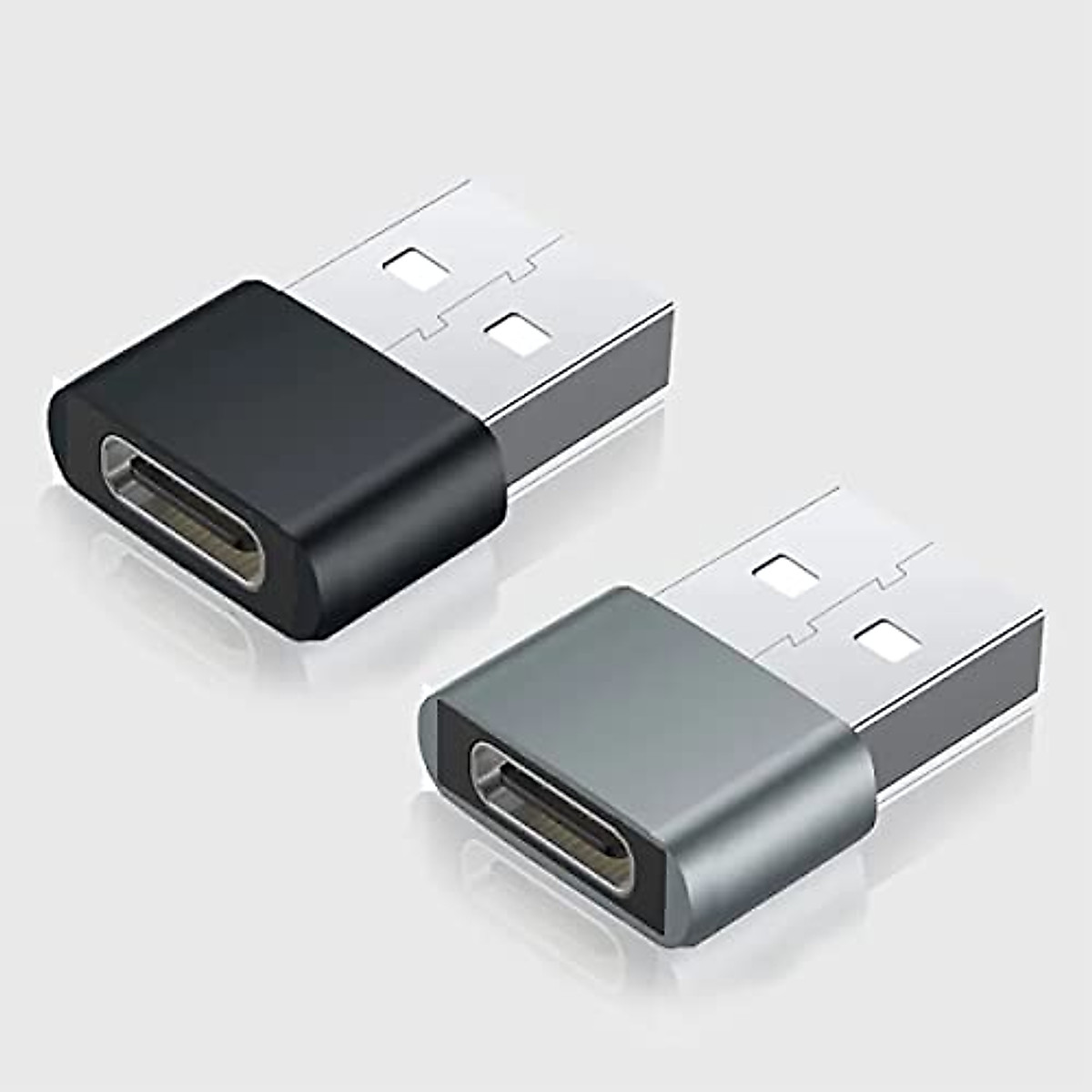 USB-C Female to USB Male Quick Adapter Compatible with Your Microsoft Surface Duo 2 for Charger, sync, OTG Devices Like Keyboard, Mouse, Zip, Gamepad, pd(2pack)