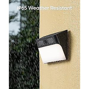 eufy Security Solar Wall Light Cam S120, Solar Security Cameras Wireless Outdoor, 2K Camera, Forever Power, Motion Activated Light, AI Detection, IP65 Waterproof, Spotlight, No Monthly Fee