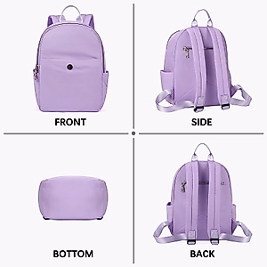 CLUCI Small Backpack for Women Mini Fashion Canvas Designer Backpack Purse Travel Lady Casual Daypack