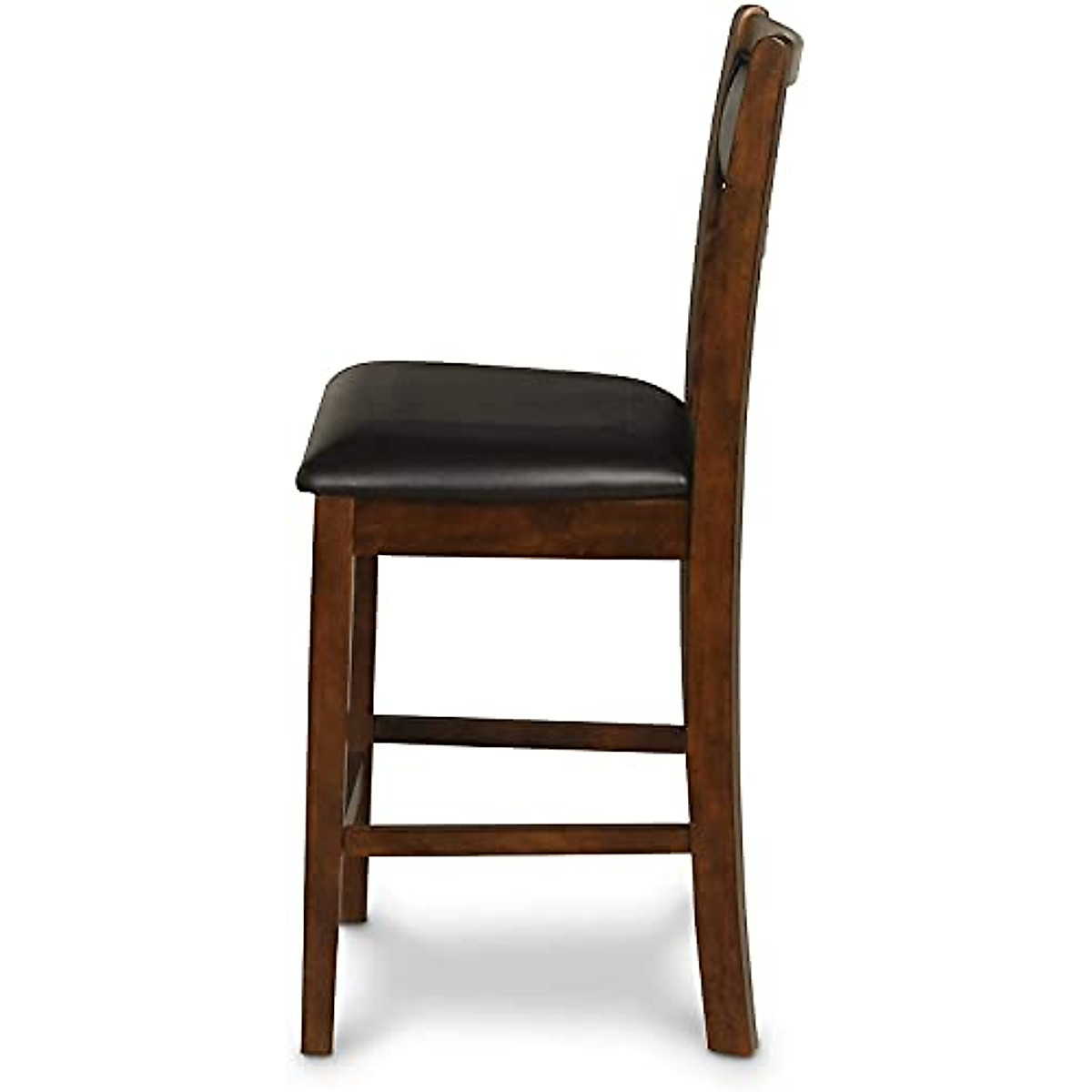 New Classic Furniture Gia 5-Piece Counter Dining Table Set, 42.25-Inch, Brown