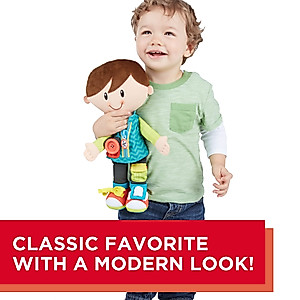 Playskool Dressy Kids Boy Activity Plush Stuffed Doll Toy for Kids and Preschoolers 2 Years and Up (Amazon Exclusive)