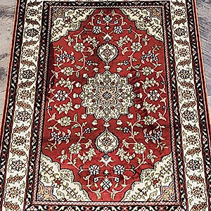 YILONG CARPET 2x3ft 100% Hand Knotted Silk Rug Persian Oriental Carpet 812B2x3