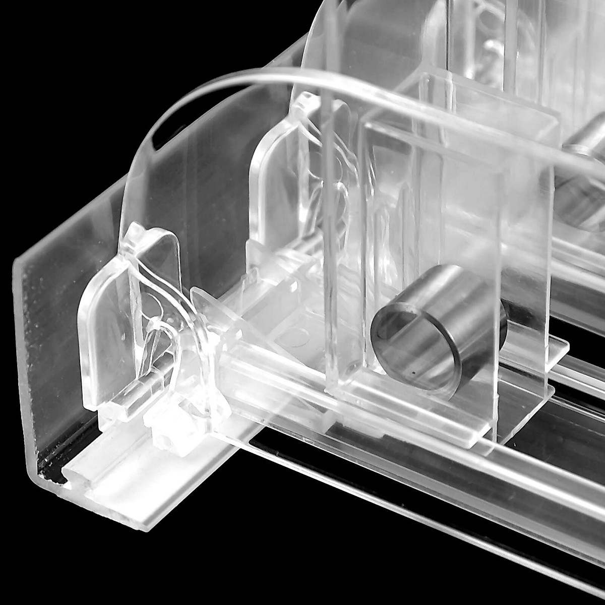 DOITOOL 3pcs Drink Organizer for Fridge Pusher Glide - Self-Pushing Drink Dispenser for Fridge - 12inch Automatic Fridge Drink Dispenser Soda Can Organizer for Pantry/Vending Machin