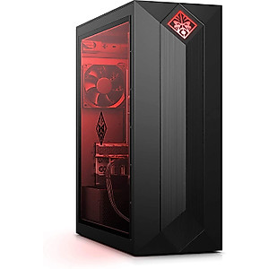 HP Omen 875-0129 Obelisk Desktop, Intel Core i7-9700, 16GB HyperX DDR4 RAM, 2TB 7200RPM HDD, 256GB SSD, NVIDIA GeForce RTX 2060, Windows 10 Home, 4NN49AAR#ABL (Renewed)