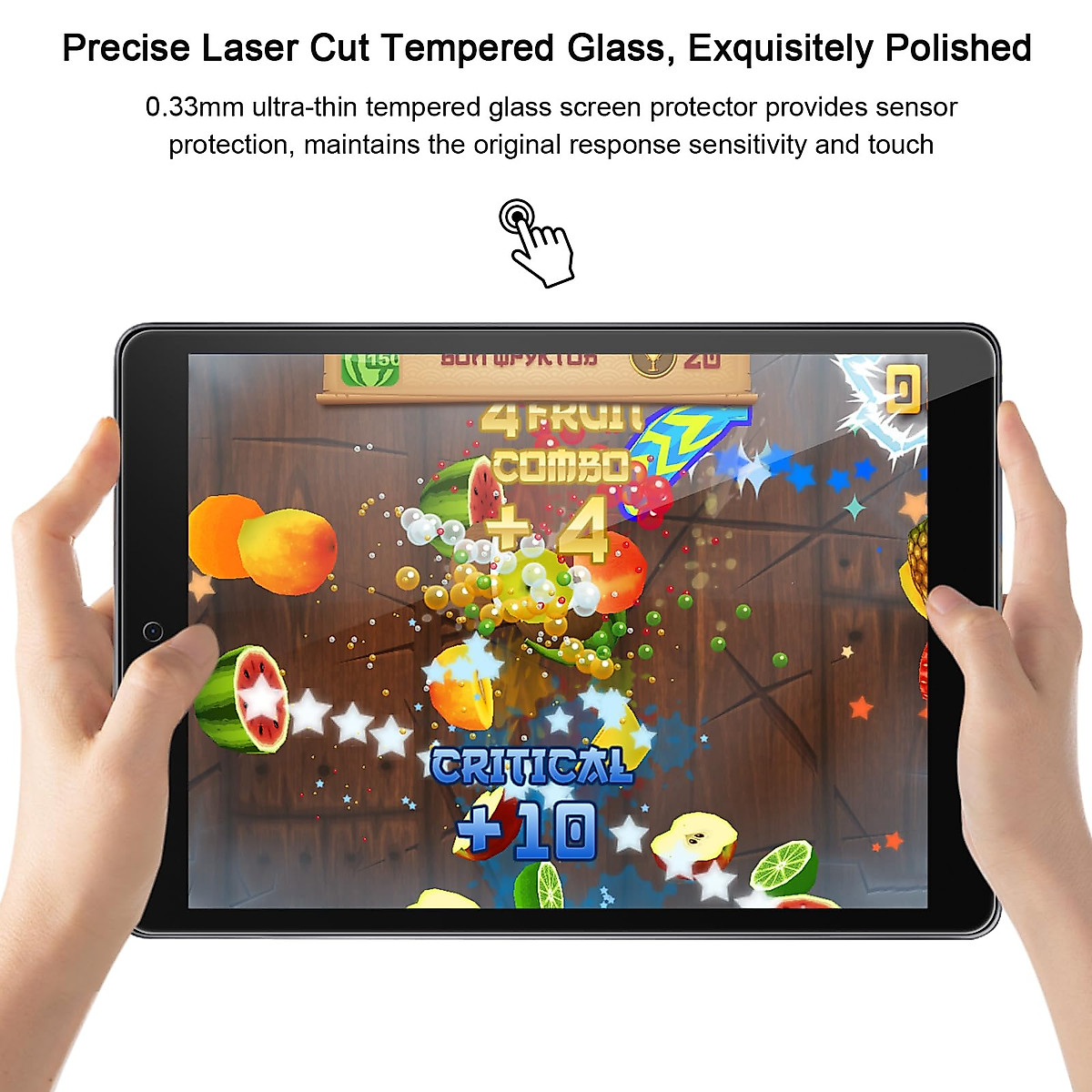 SIBEITU Screen Protector for iPad Mini 5/4th Generation, 9H HardnessTempered Glass Film Guard 7.9 inch (2 Pack)