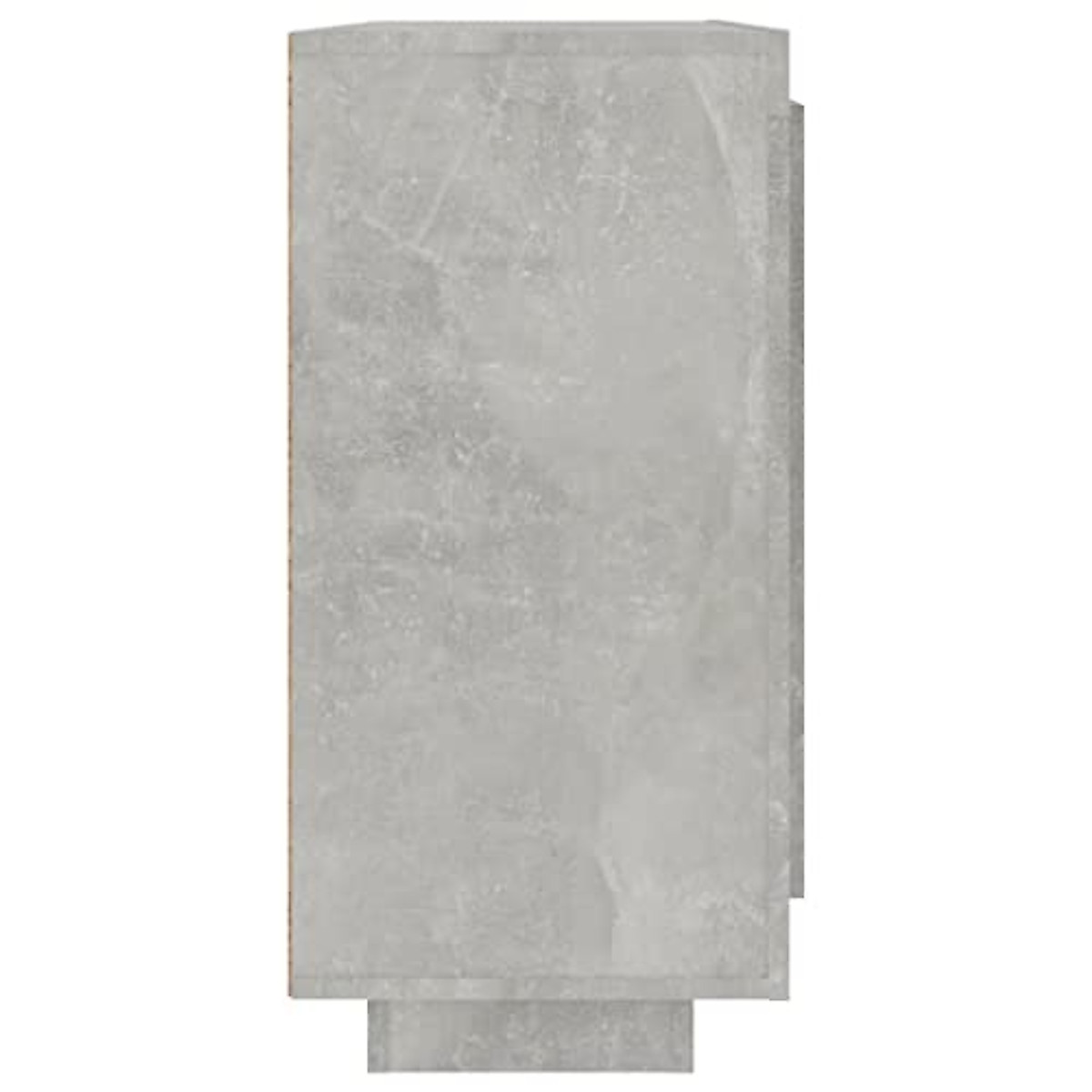 loibinfen Sideboard Buffet Server Storage Cabinet with 3 Doors, Console Table Home Kitchen Sideboard Dining Room Furniture Entryway Cupboard, Concrete Gray 36.2"x13.8"x29.5" -AA