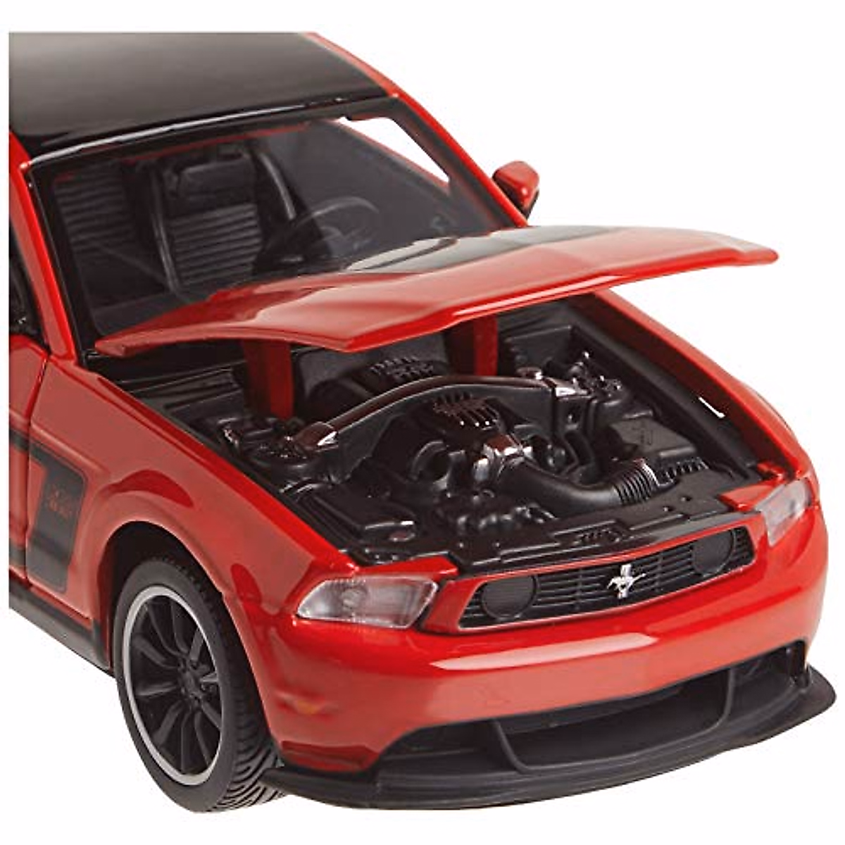 Maisto 1:24 Scale Assembly Line 2012 Ford Mustang Boss 302 Die-Cast Vehicle (Colors May Vary)
