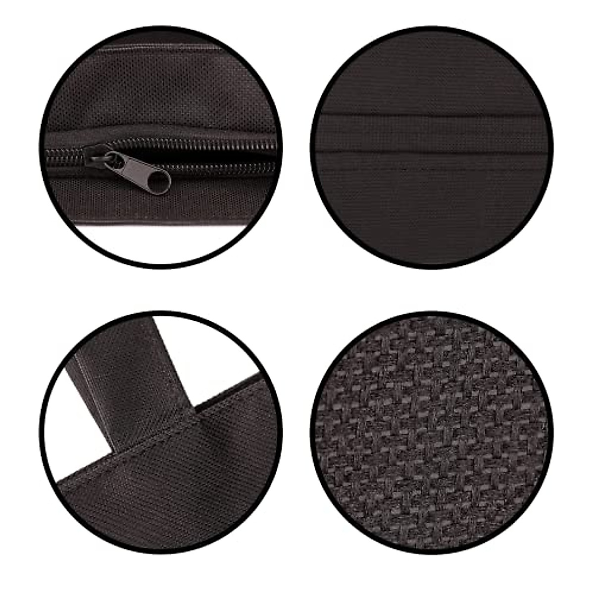 Tote Bag for Women Travel Work School Beach Bag and Internal Purse Baby, Yoga, Gym Large Canvas (Carbon with Front Phone Pocket)