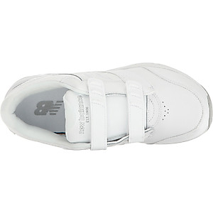 New Balance Women's 928 V3 Hook and Loop Walking Shoe, White/White, 7 Narrow