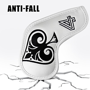 Golf Iron Cover Golf Club, iron Club Head Covers Headcovers fits for Ping, Taylormade Mizuno, Golf Iron Accessories for Men/Women