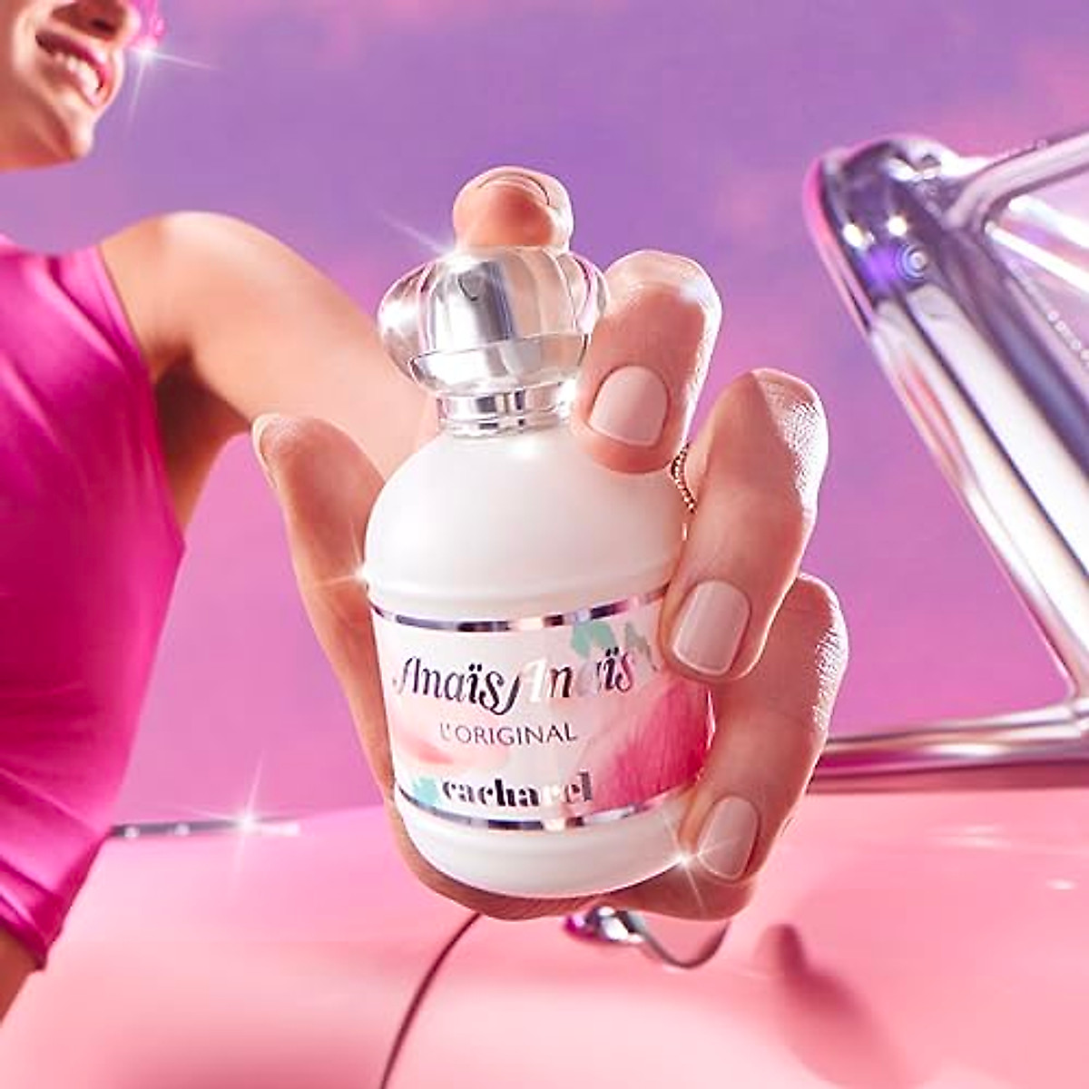 Cacharel Anais Anais Gift Set for Women, Eau de Toilette Spray Perfume 3.4 Fl. Oz., 2 Pack Body Lotion 1.7 Fl. Oz.