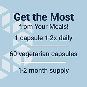 Life Extension Enhanced Super Digestive Enzymes, Supports Digestion, Comfort, digesting Plant-Based Foods, Non-GMO, Vegetarian, 60 Capsules