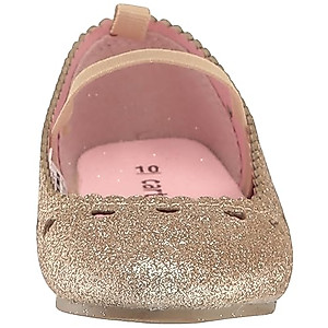 Carter's Ellaria Dress Shoe, Gold, 2 US Unisex Big Kid