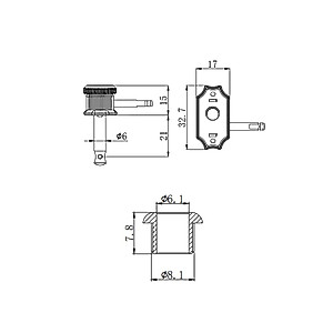 Guyker 3x3 Vintage Style Locking Guitar Machine Heads – 1:15 Ratio Lock String Deluxe Tuning Key Pegs Tuners Set Replacement for Electric, Acoustic or Folk Guitars - nickel