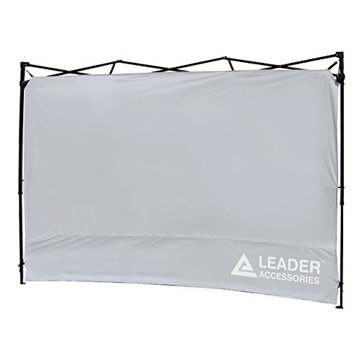 Leader Accessories Instant Canopy SunWall Side Wall for 10x10 Feet, 10x20 Feet Straight Leg pop up Canopy, 1 Pack Side Wall Only, Silver