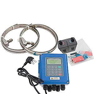 HFBTE TUF-2000B Ultrasonic Liquid Flow Meter Flowmeter DN300~6000mm with TL-1-HT High Temperature Large Transducer -30~160C