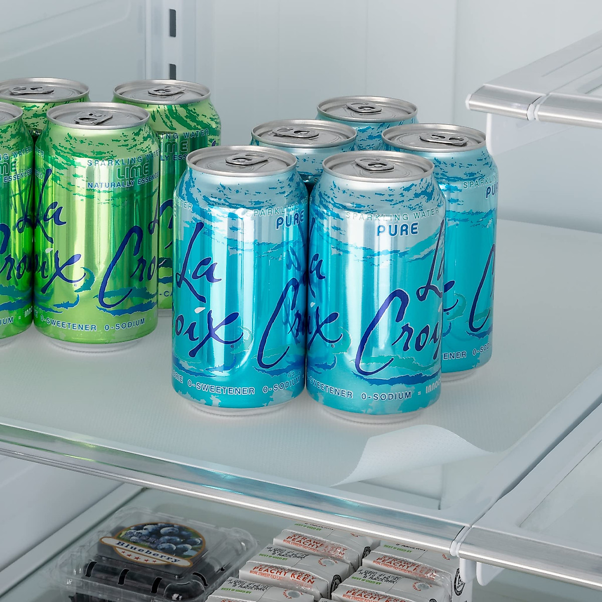 Smart Design Refrigerator or Undersink Liner - Odor Resistant - BPA Free - All Purpose, Shelf, Cabinet, Drawers and Flat Surfaces- Kitchen - 14 Inch x 120 Inch - Clear