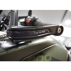 Labelbike 2 Hand Guard Stickers in Gel 3D competible with Triumph Tiger 900 GT Rally