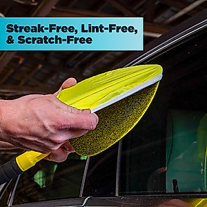 Invisible Glass Reach and Clean Tool Replacement Microfiber Bonnets - 3 Pack, 95183