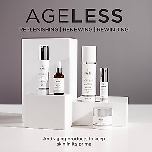 IMAGE Skincare, AGELESS Total Repair Crème, Facial Night Cream Moisturizer with Hyaluronic Acid and Shea Butter, 2 oz