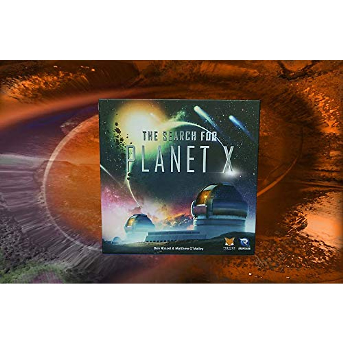 Renegade Game Studios The Search for Planet X, 1-4 Players, Ages 13+, 60-75 Minutes, Take on The Role of Astronomers, Deduction Game