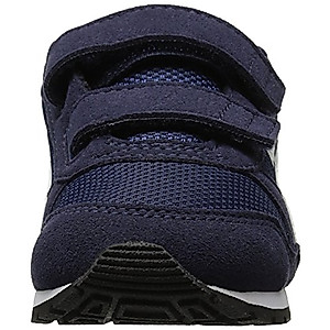 PUMA Unisex-Child ST Runner 2 Mesh Hook and Loop Sneaker, Peacoat-Puma White, 4, Toddler US