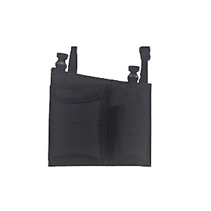STRONGBACK Elite and Guru Upgraded Cup Holder and Pocket, Black