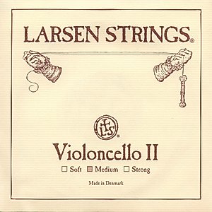 Larsen 4/4 Cello D String Medium Alloy-Steel