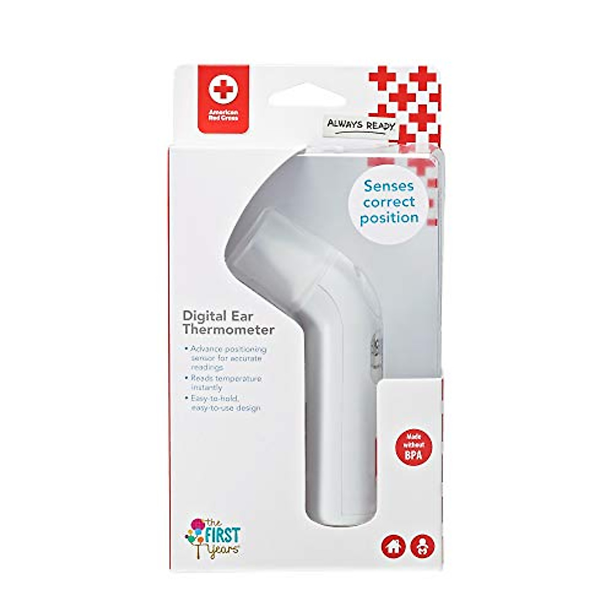 The First Years American Red Cross Digital Ear Thermometer