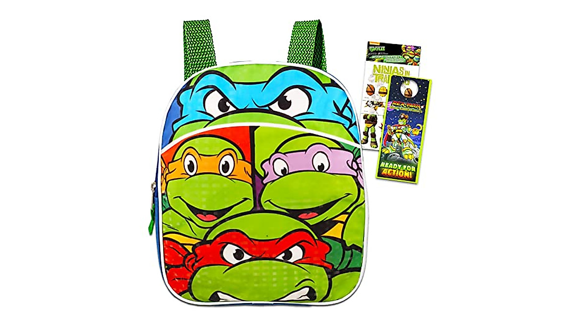 TMNT Mini Backpack Set - Perfect for School & Adventure
